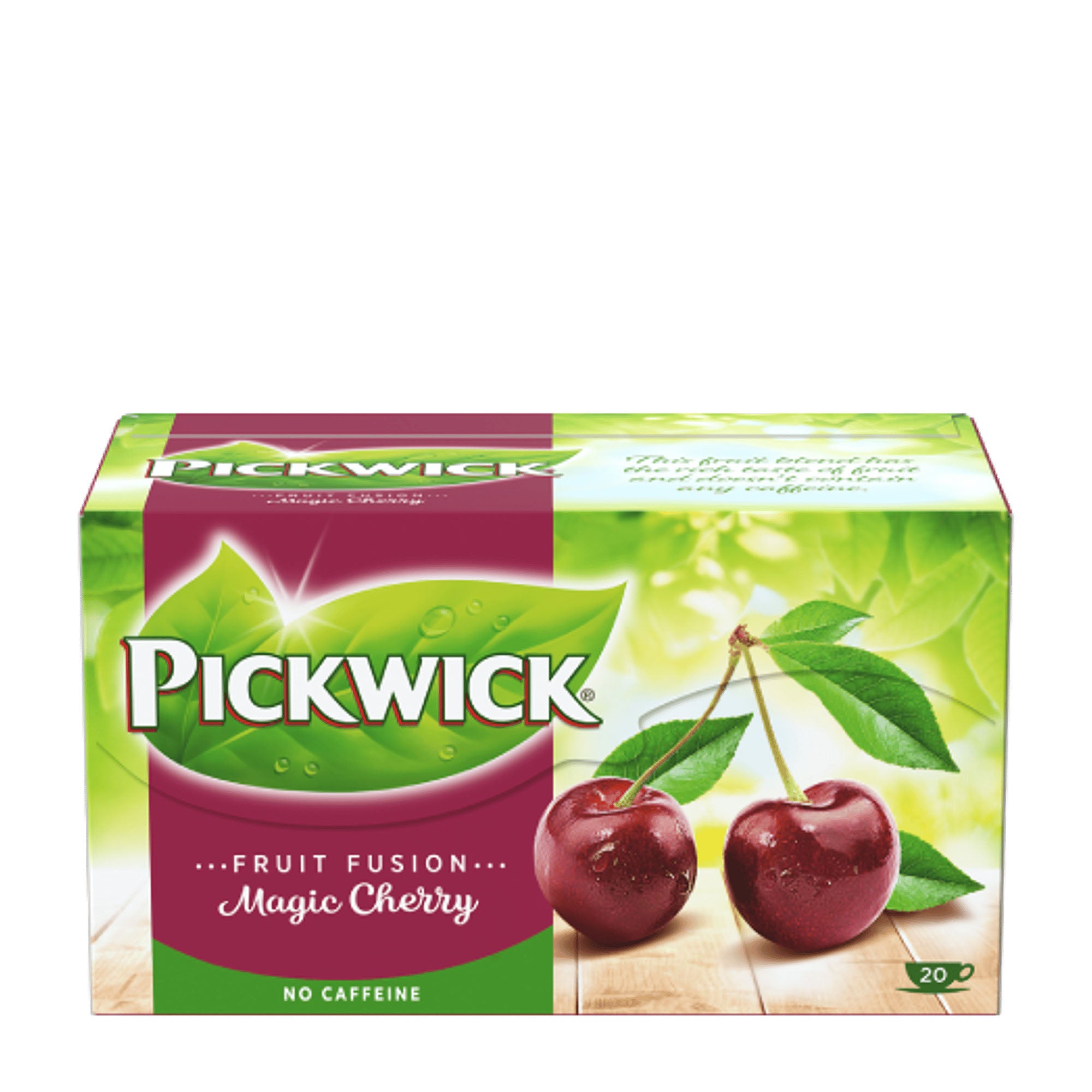 Pickwick Thé Fruit Fusion Magic Cherry, 20 unités – Peppery Spot