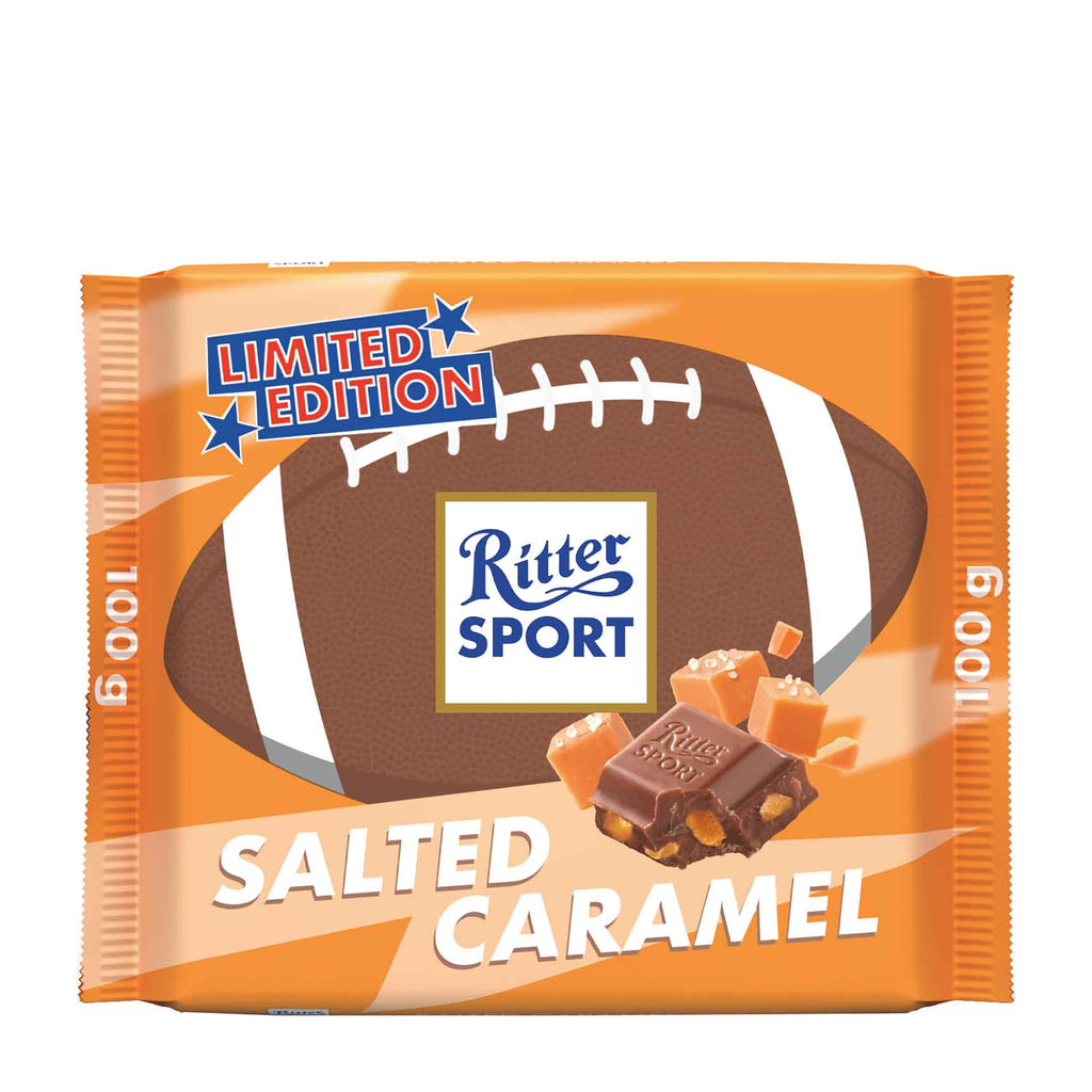 Ritter Sport Tablette de chocolat au lait Caramel Salé, 100 g – Peppery ...