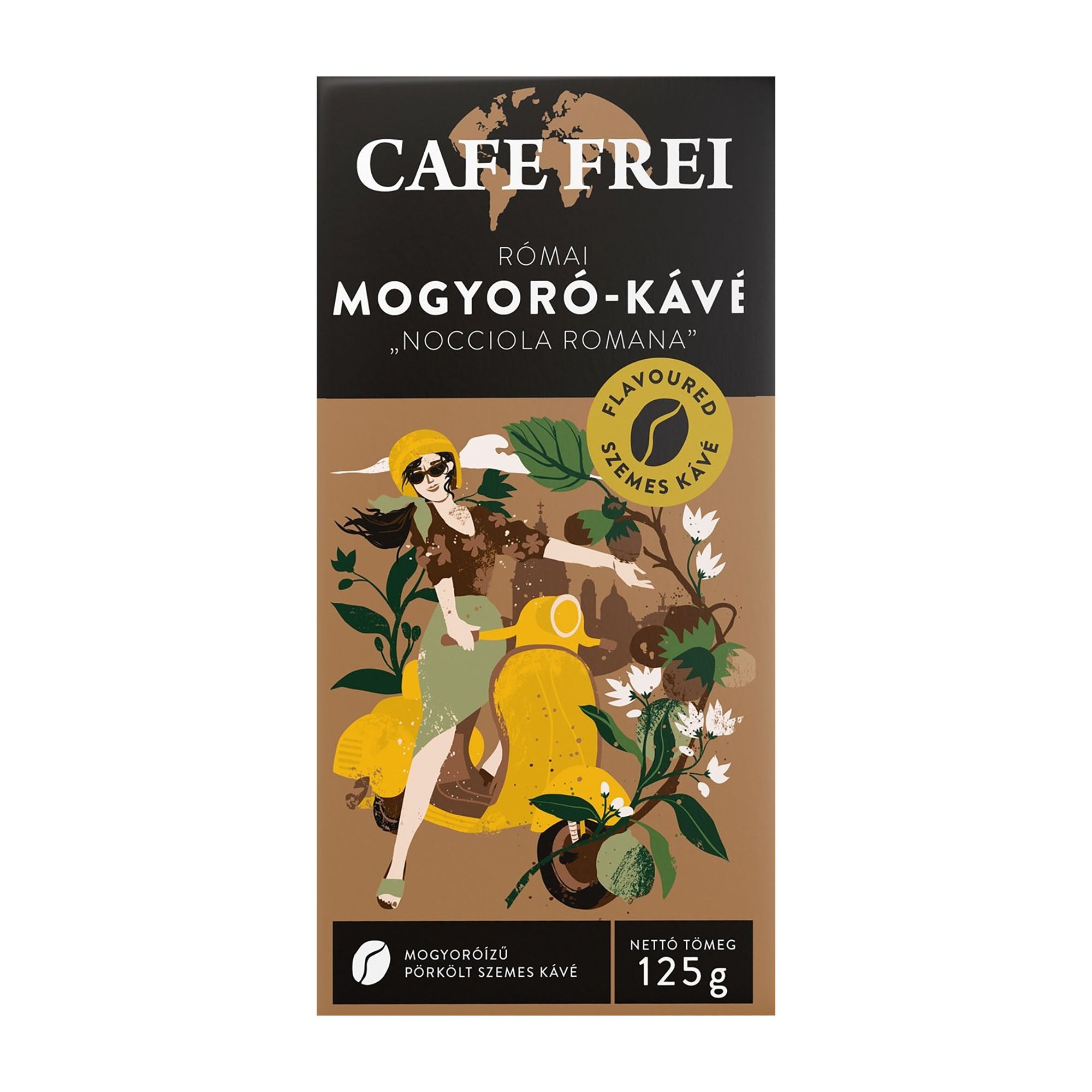 Cafe Frei Roman hazelnut coffee beans, 125 g – Peppery Spot