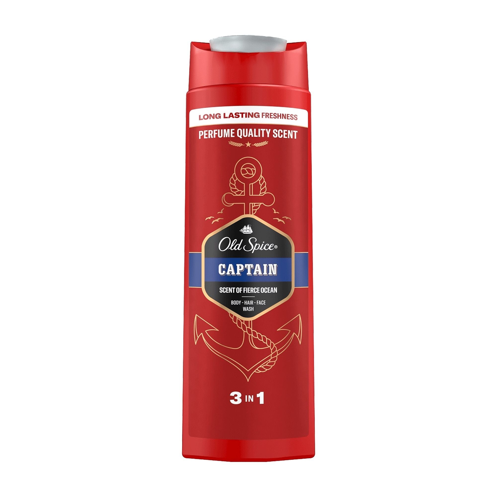 Old Spice Shower Gel Captain, 400 mL – Peppery Spot