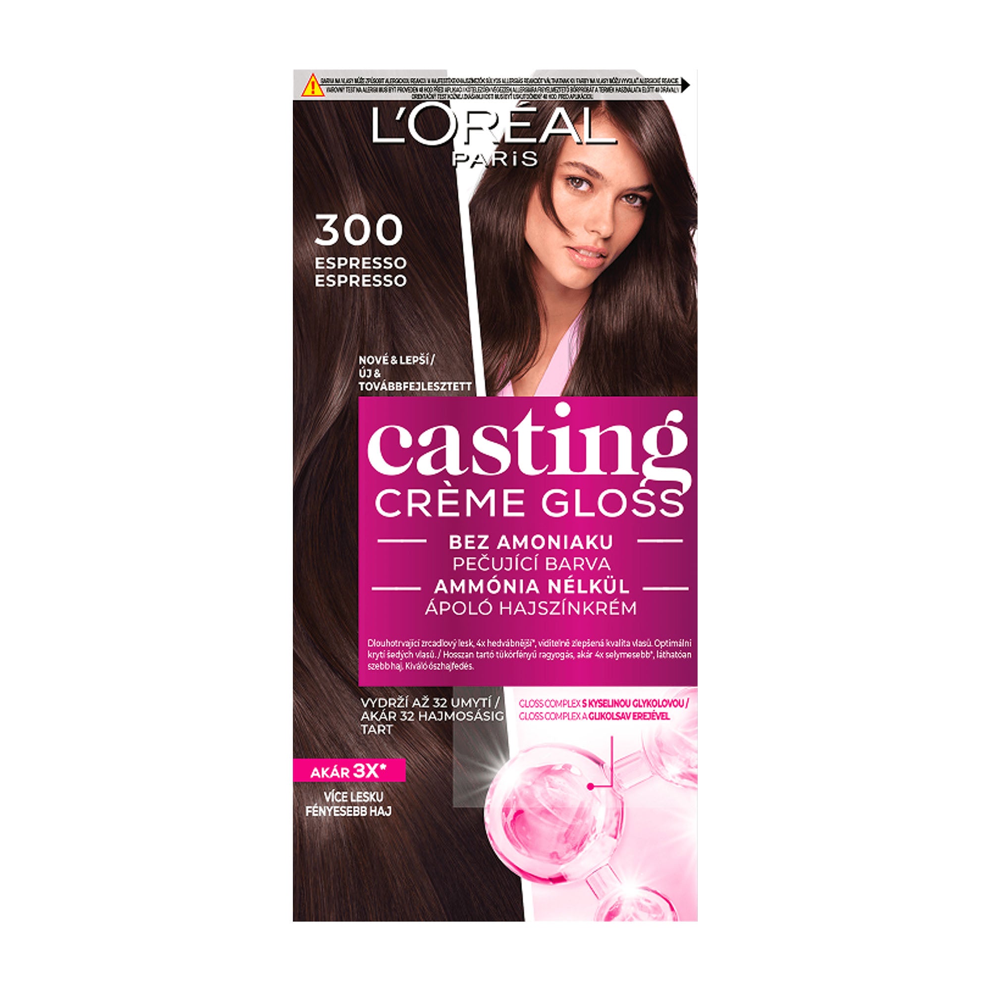 Loreal Paris Casting Creme Gloss 300 Espresso conditioning color ...