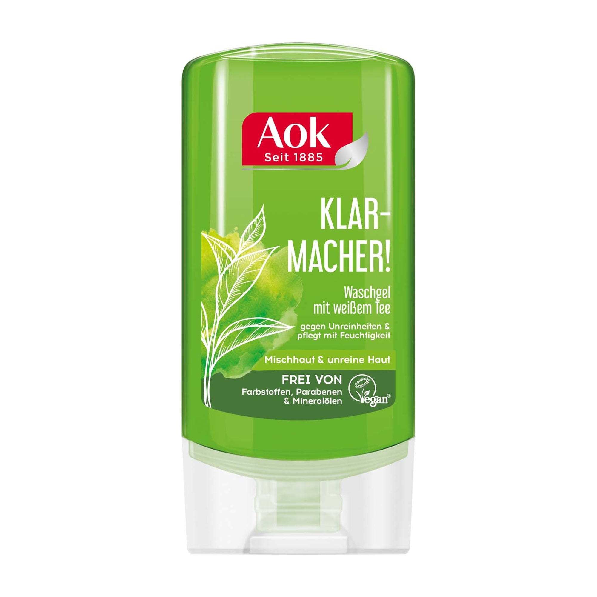 Aok Clarifying cleansing gel with white tea, 150 mL – Peppery Spot
