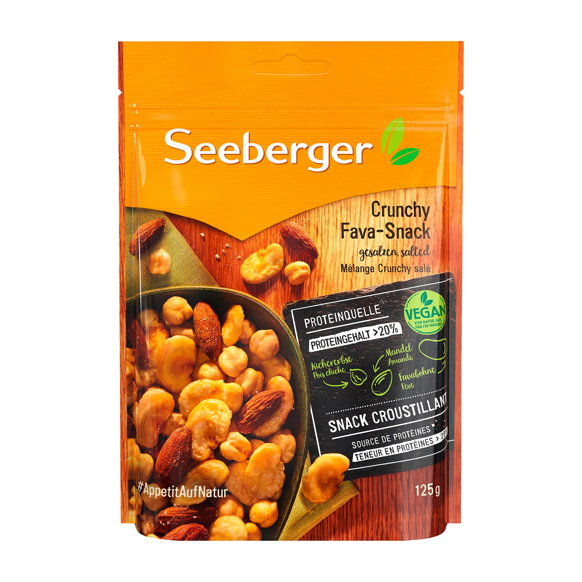 Seeberger Crunchy Fava-Snack, 125 g – Peppery Spot