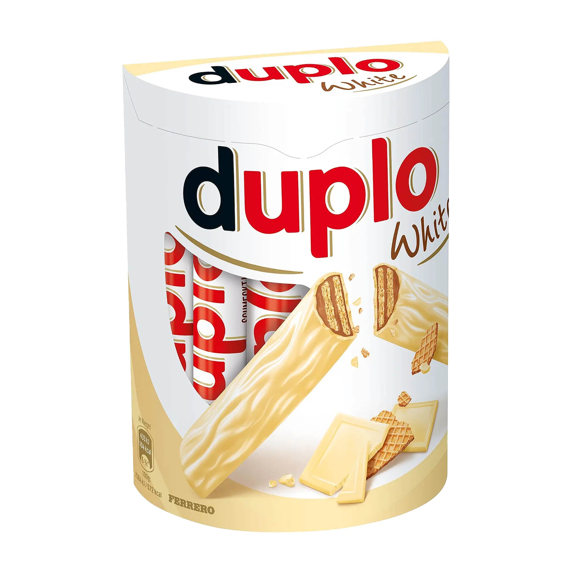 duplo White wafer bar, 10 Count – Peppery Spot