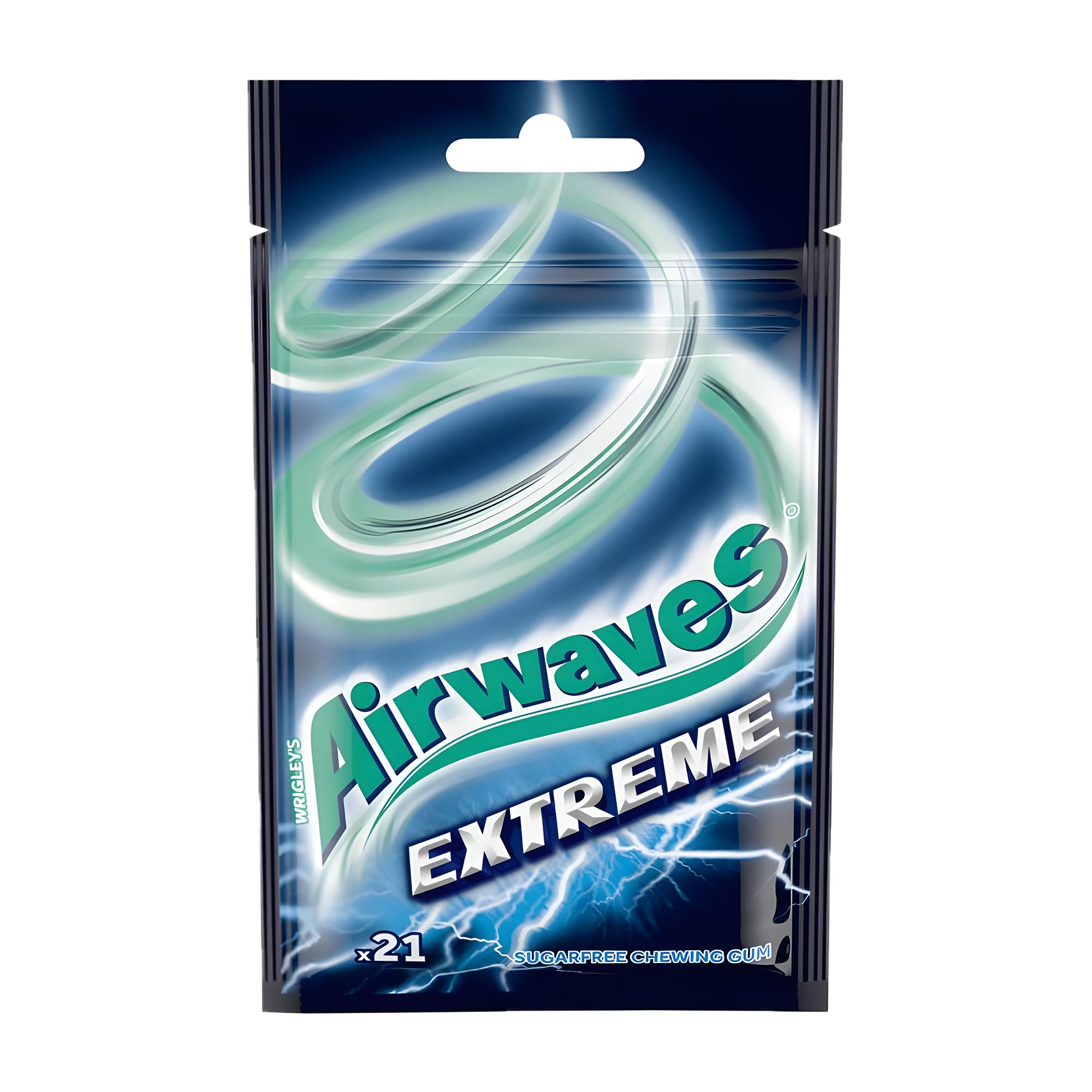 Airwaves Extreme chewing gum, 21 Count – Peppery Spot