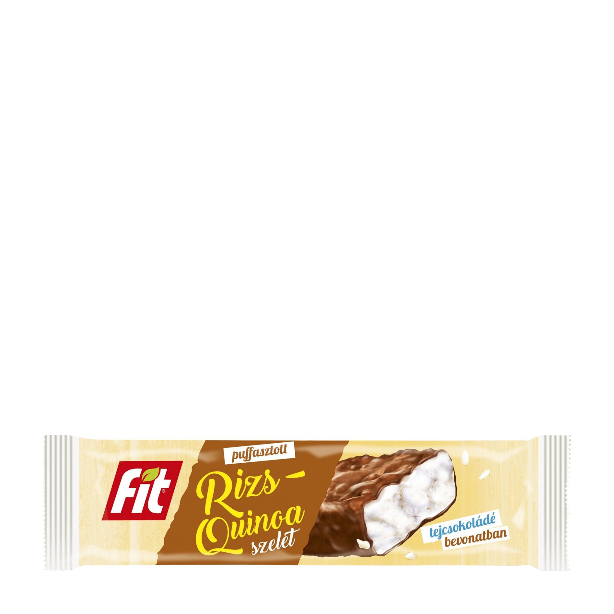 Fit Rice-Quinoa milk chocolate puffed bar, 18 g – Peppery Spot