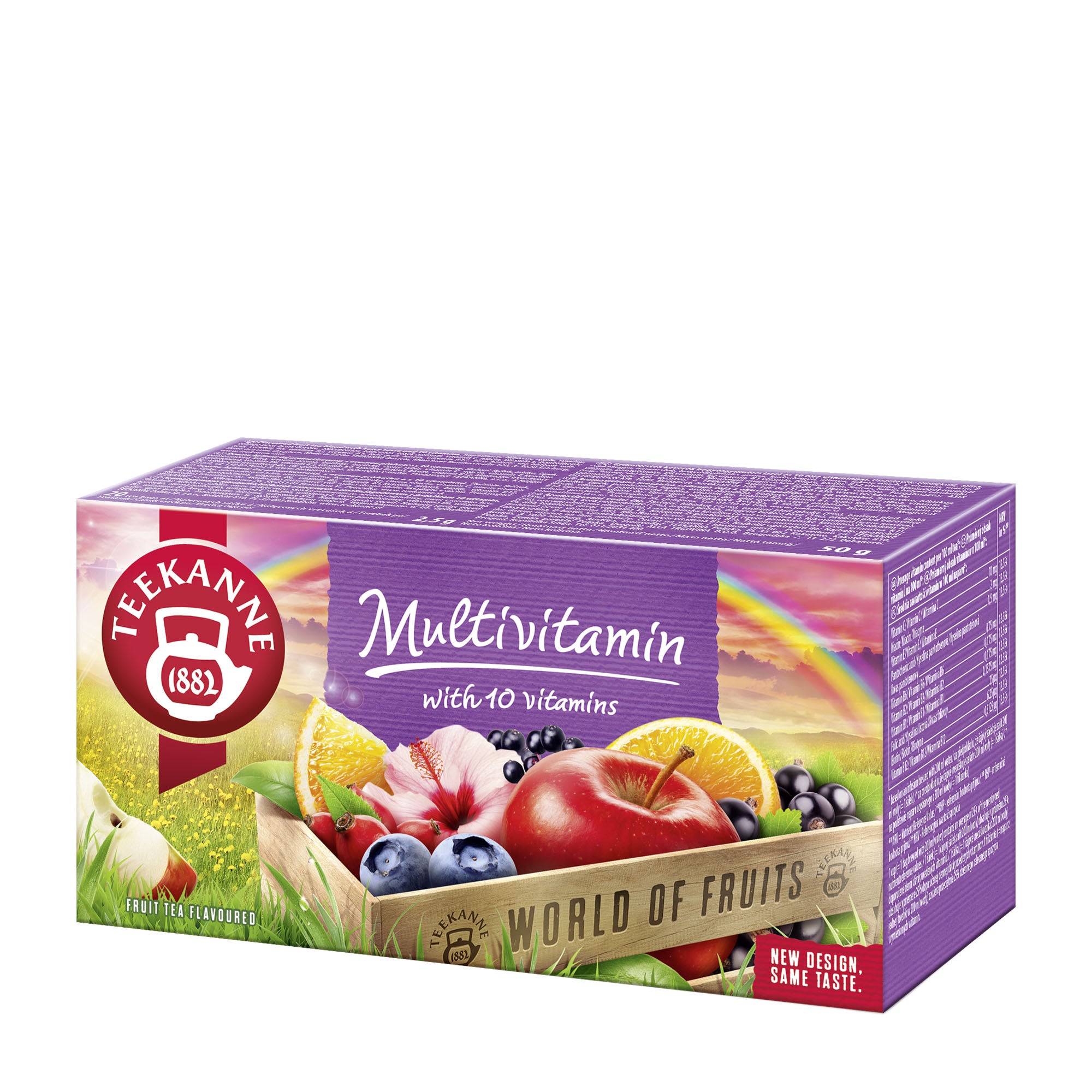 Teekanne Multivitamin fruit tea, 20 Count – Peppery Spot