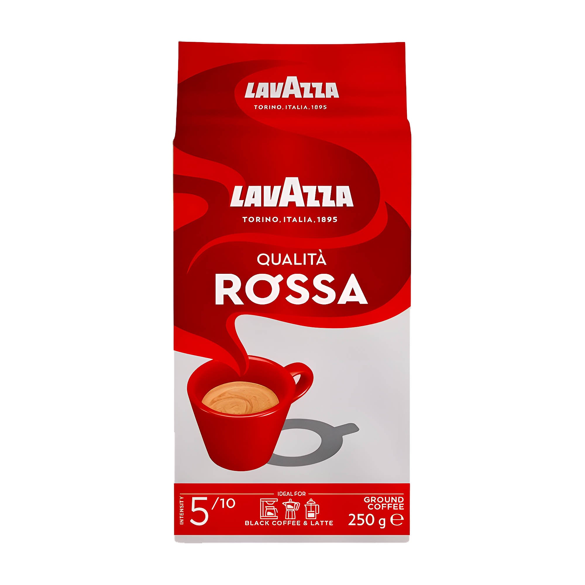 Lavazza Qualita Rossa ground coffee, 250 g – Peppery Spot