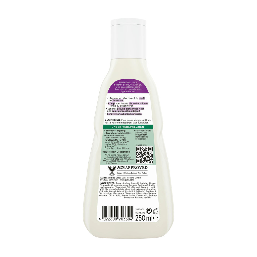 GUHL Shampoo Panthenol + Reparatur, 250 ml – Peppery Spot