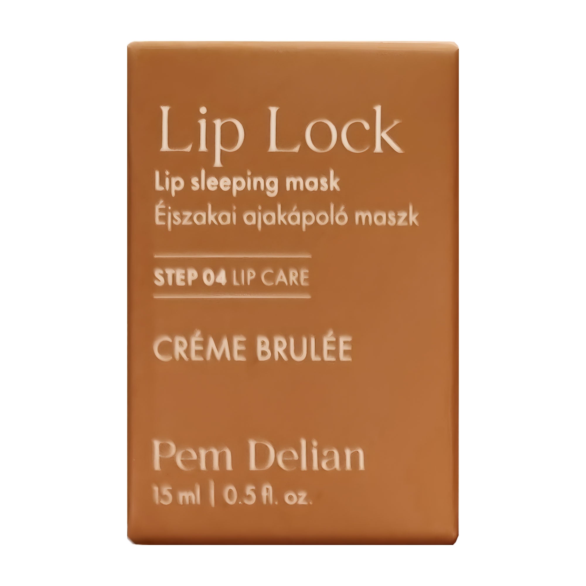 Pem Delian Lip Sleeping Mask Crème Brûlée LIP LOCK, 15 mL – Peppery Spot