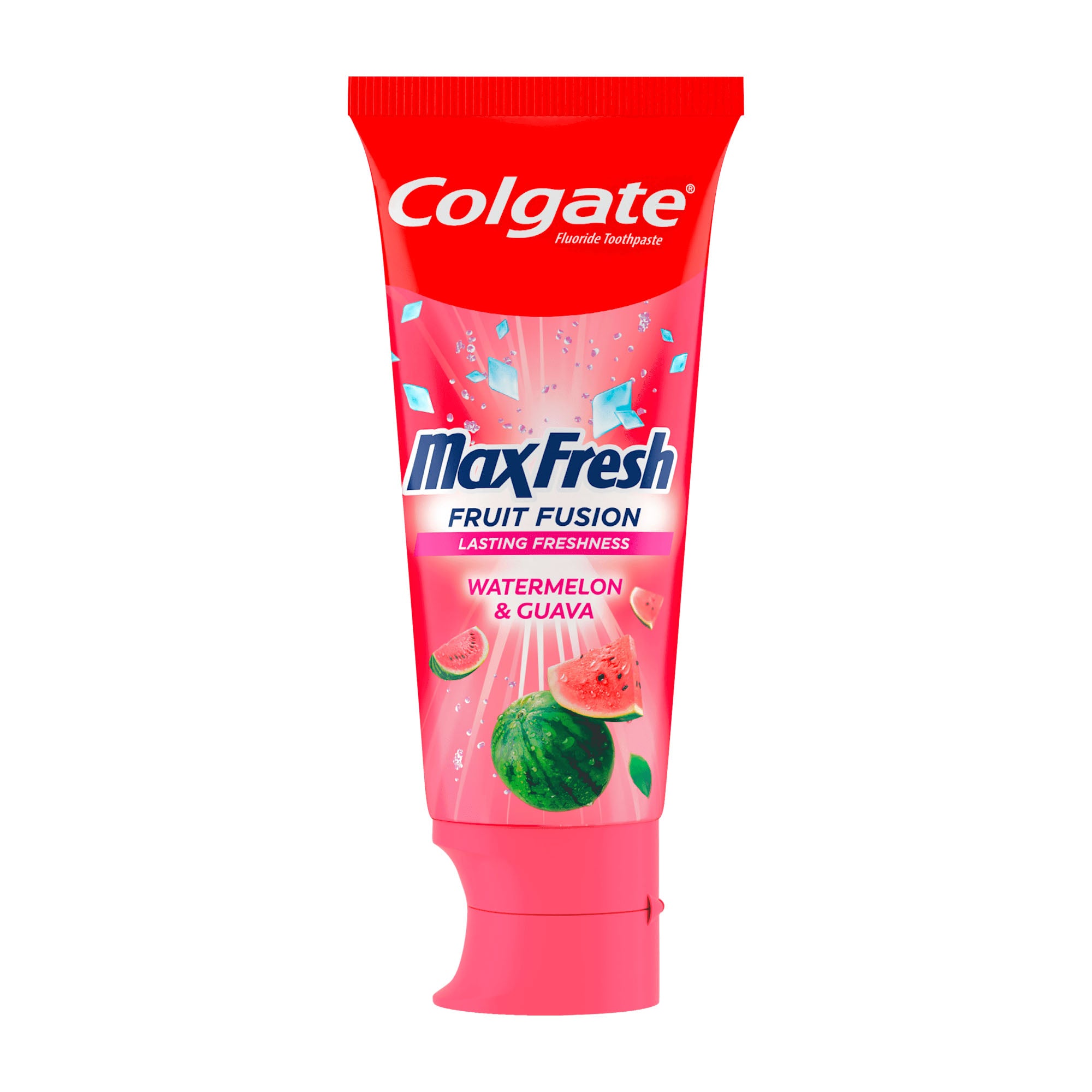 Colgate Max Fresh Fruit Fusion watermelon & guava toothpaste, 75 mL ...