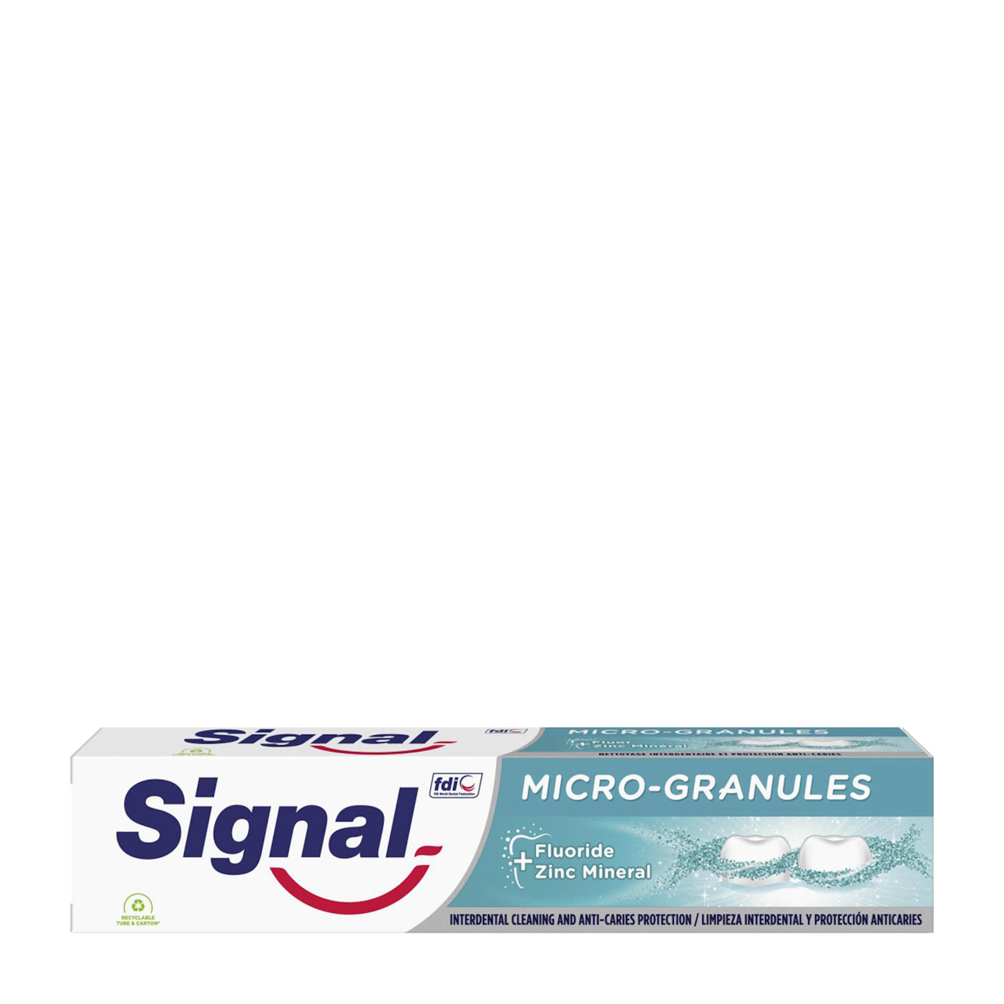 Signal Micro-Granules toothpaste, 75 mL – Peppery Spot