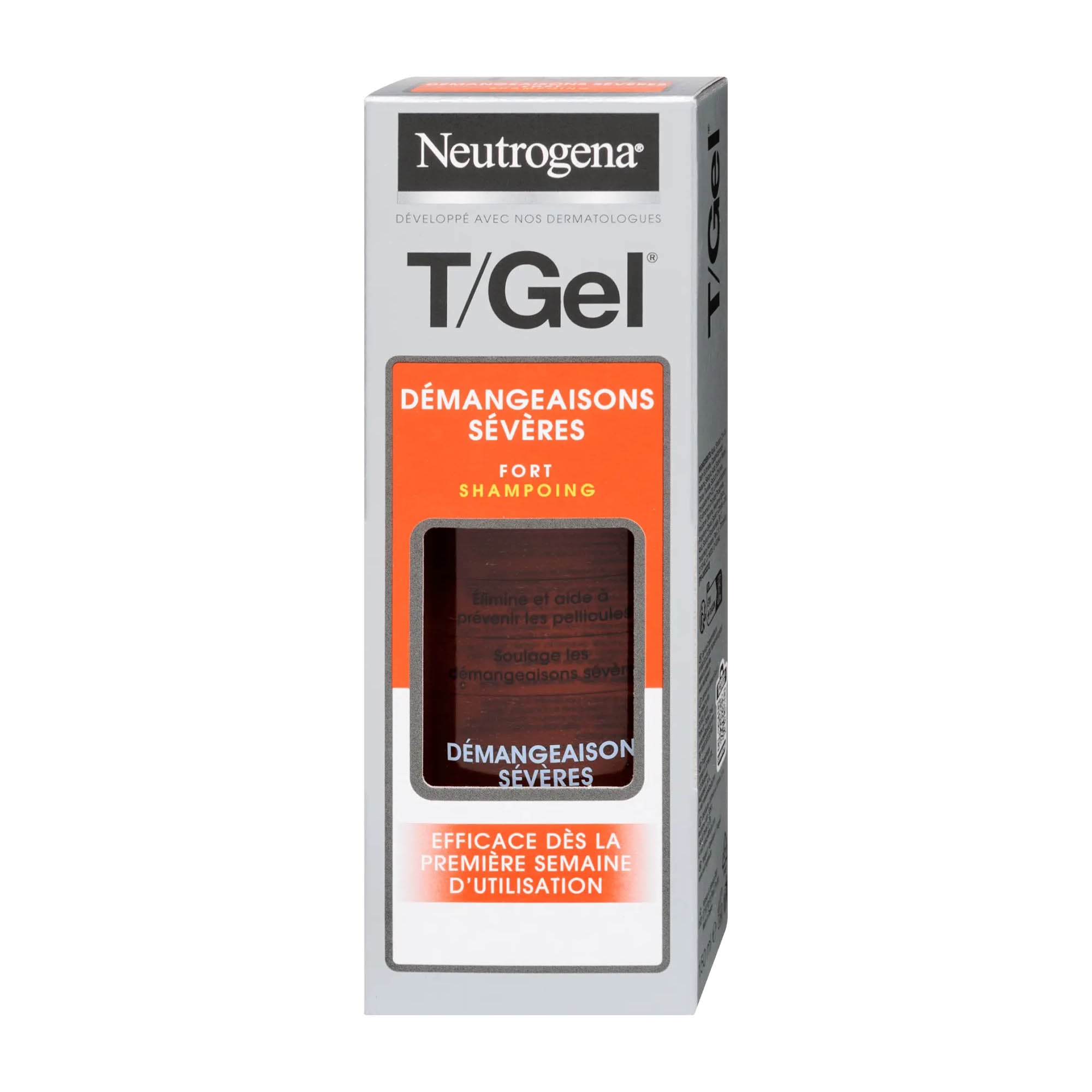 Neutrogena T/Gel Fort anti-dandruff shampoo, 150 mL – Peppery Spot