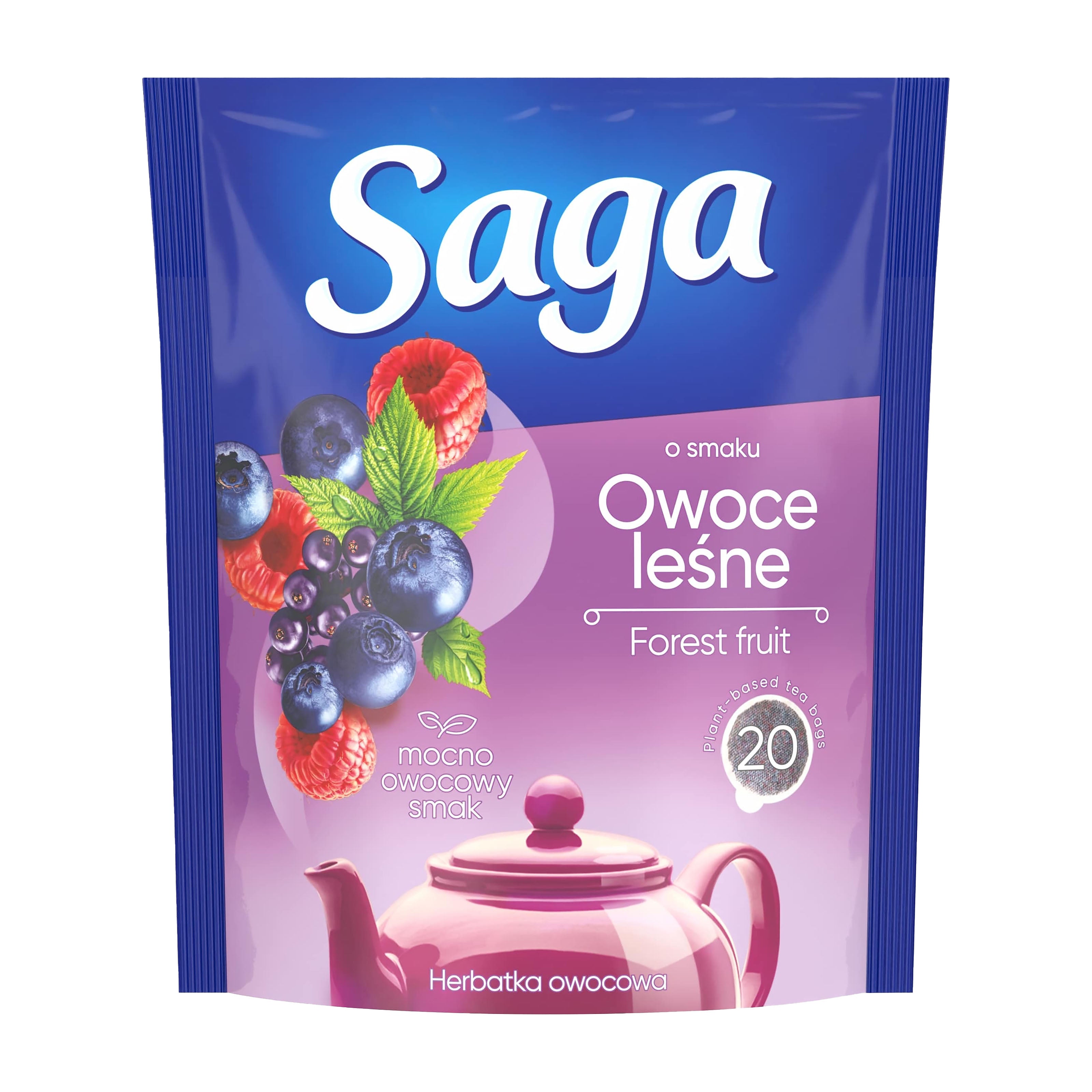 Saga Forest Fruit fruit tea, 20 Count – Peppery Spot