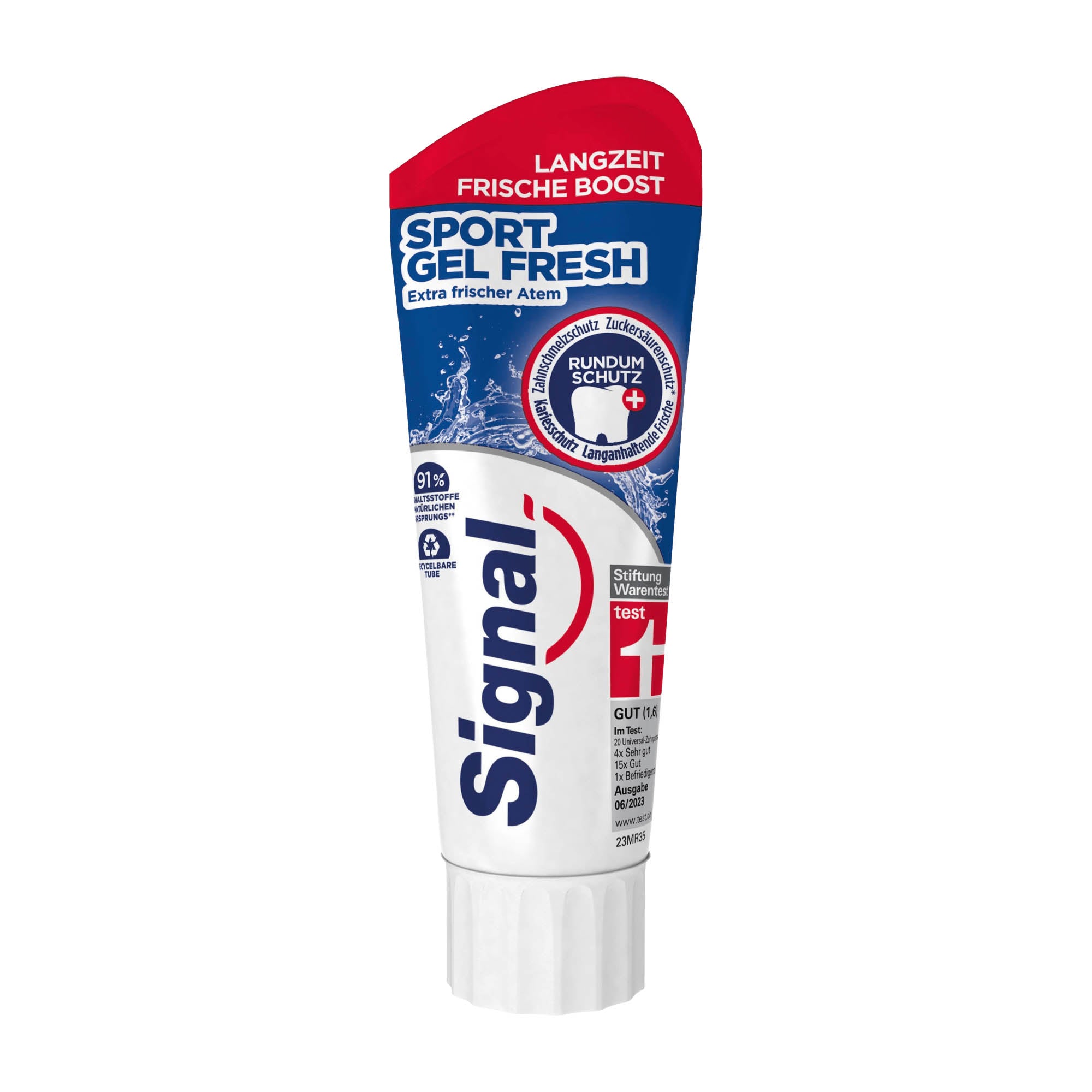 Signal Sport Gel Fresh toothpaste, 75 mL – Peppery Spot