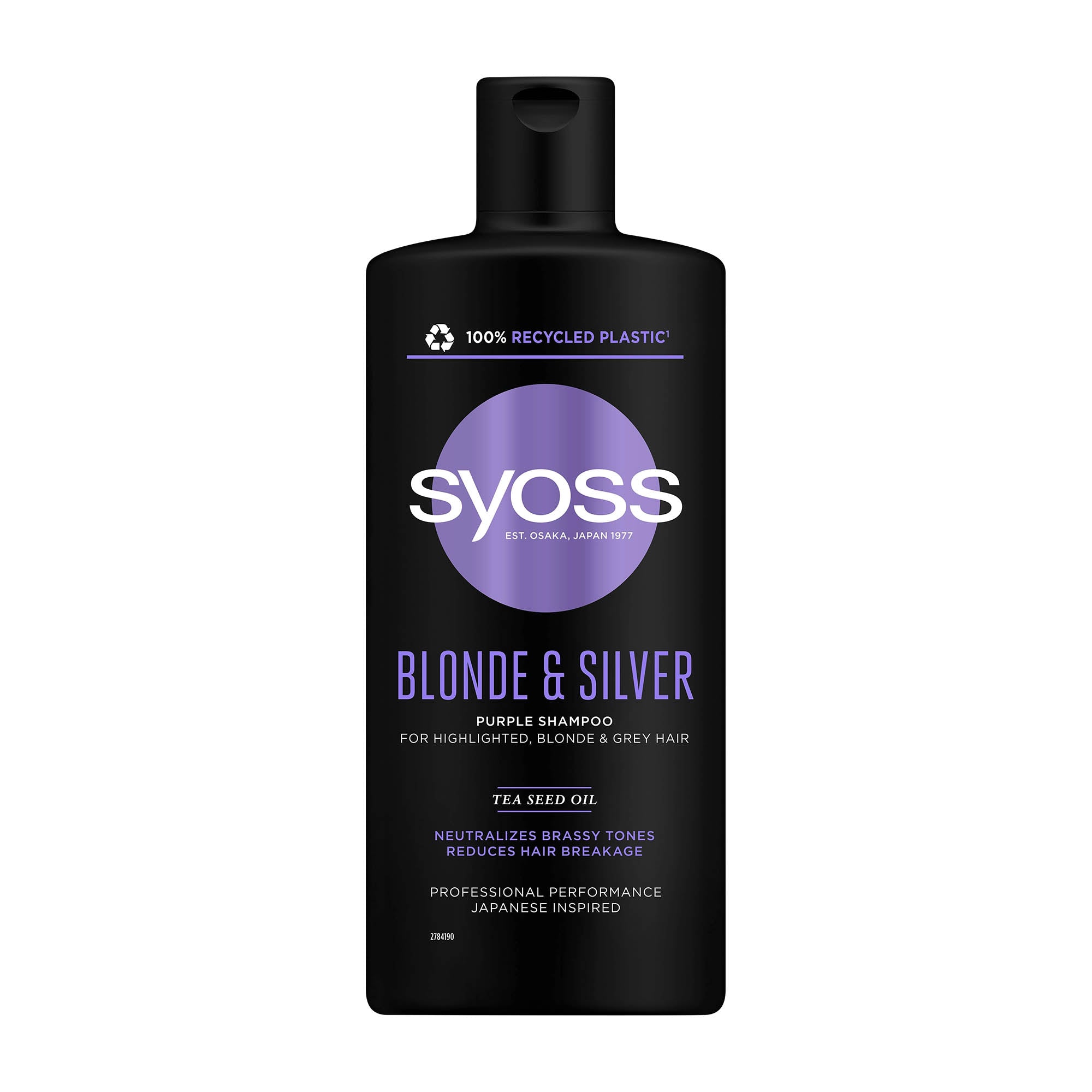 Syoss Blonde & Silver shampoo, 440 mL – Peppery Spot