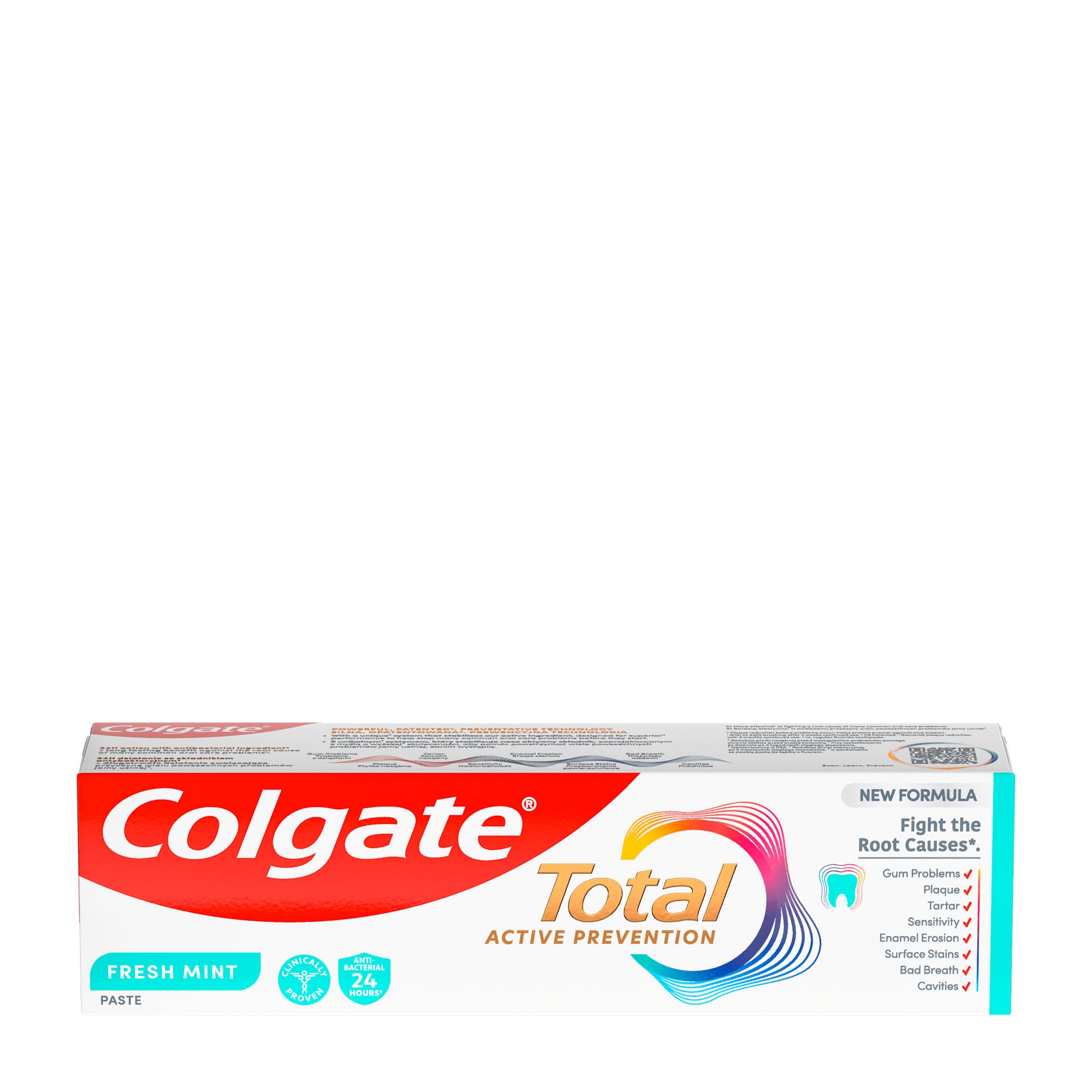 Colgate Total Active Prevention fresh mint toothpaste, 75 mL – Peppery Spot