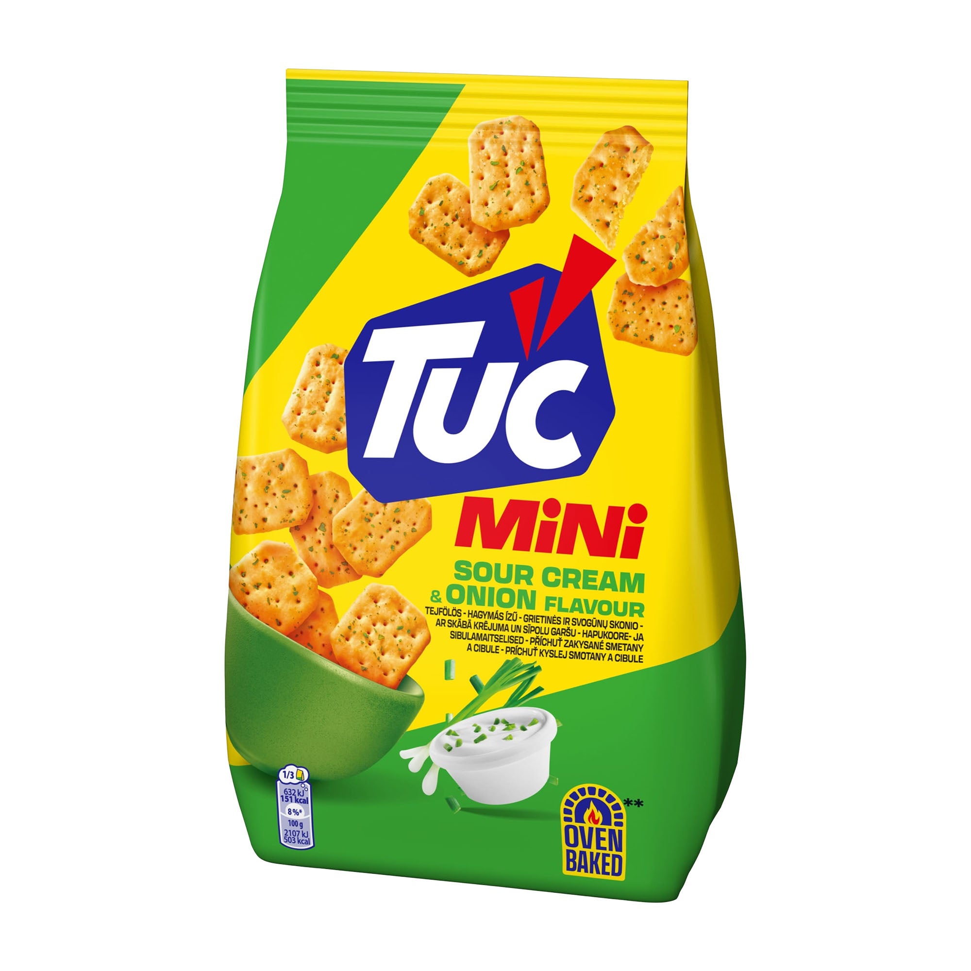 TUC MiNi Sour Cream & Onion crackers, 100 g – Peppery Spot
