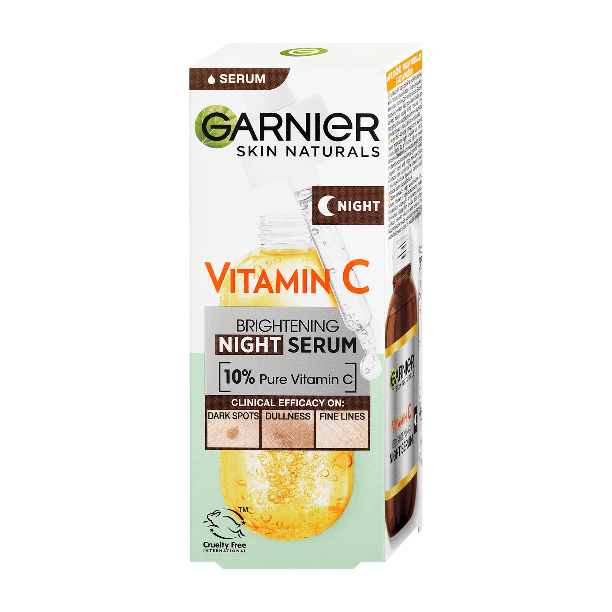 Garnier Vitamin C brightening night serum, 30 mL – Peppery Spot