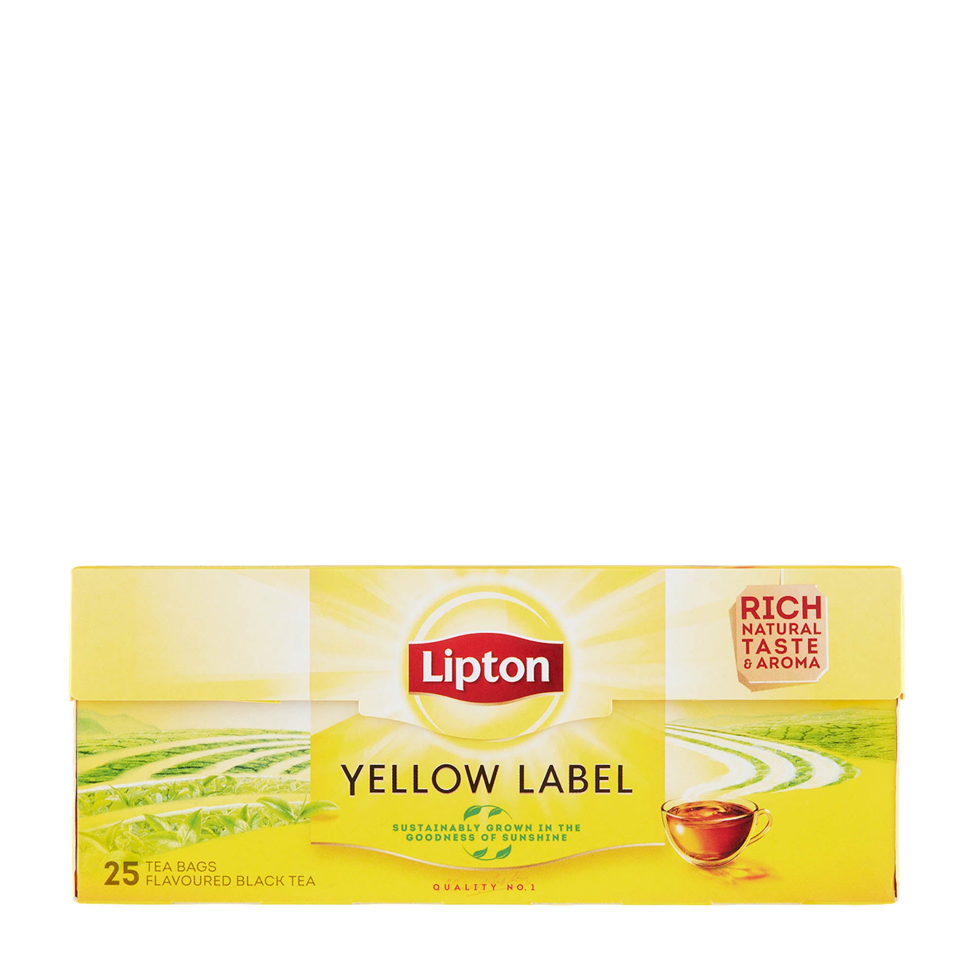 Lipton Yellow Label black tea, 25 Count – Peppery Spot